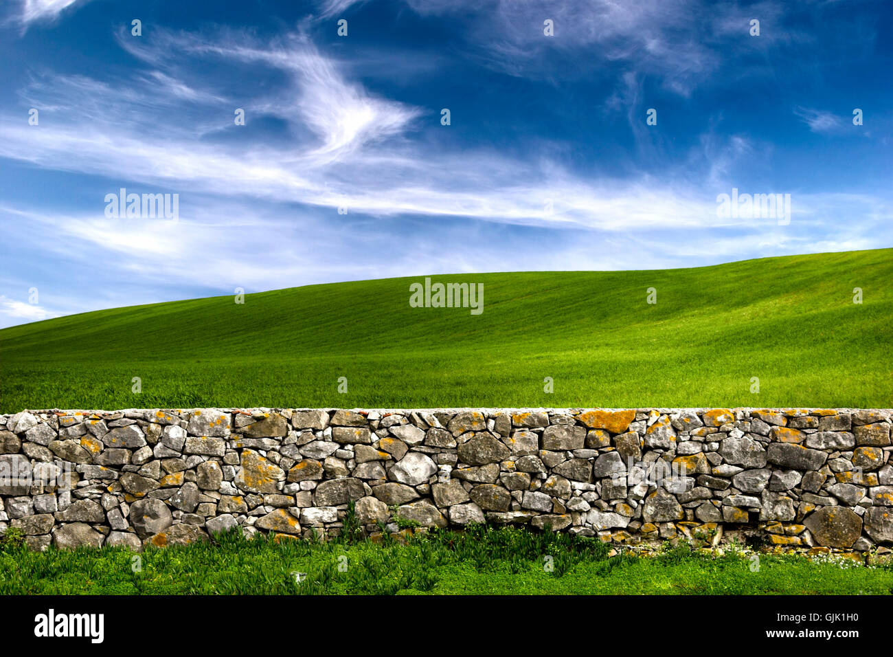 blue stone wall Stock Photo - Alamy