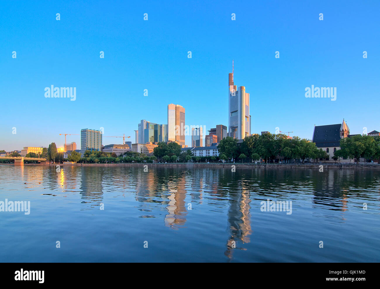 city town sunrise Stock Photo - Alamy