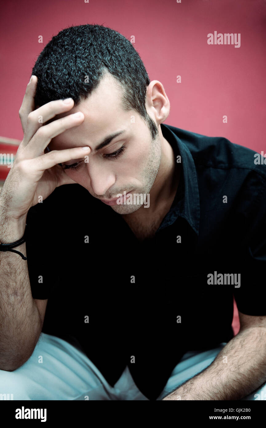 sad frustration pain Stock Photo - Alamy