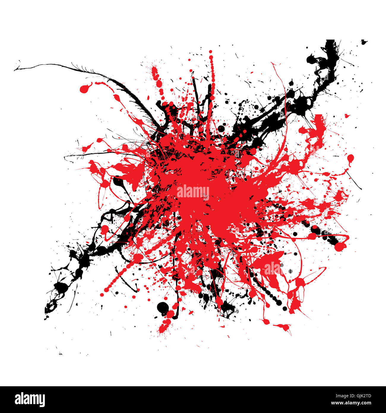 Blood drips black background hi-res stock photography and images - Alamy