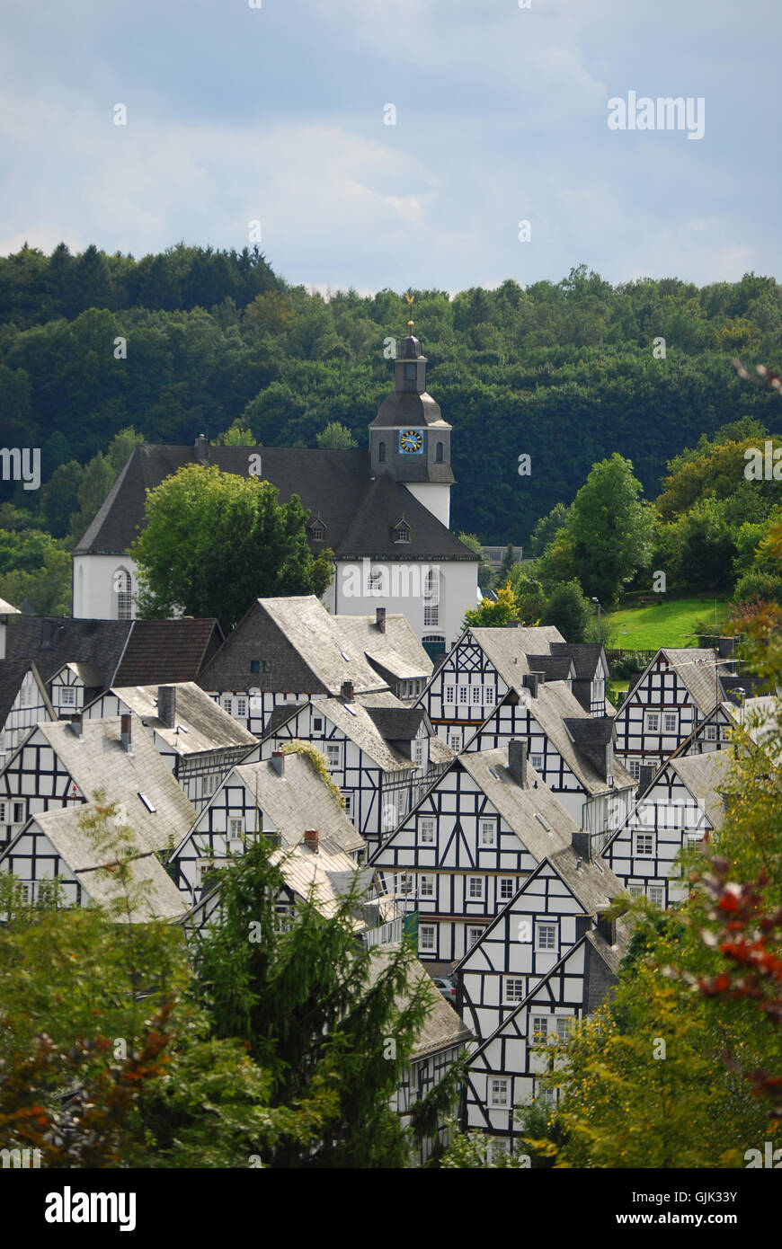 Freudenberg old town hi-res stock photography and images - Alamy