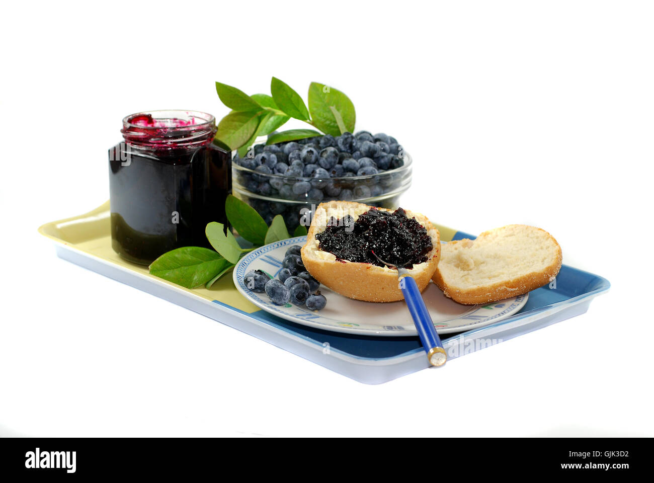 Berries breakfast Cut Out Stock Images & Pictures - Alamy