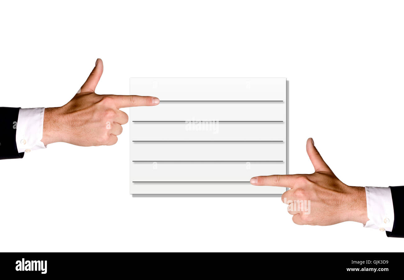 Thumb index finger hi-res stock photography and images - Alamy