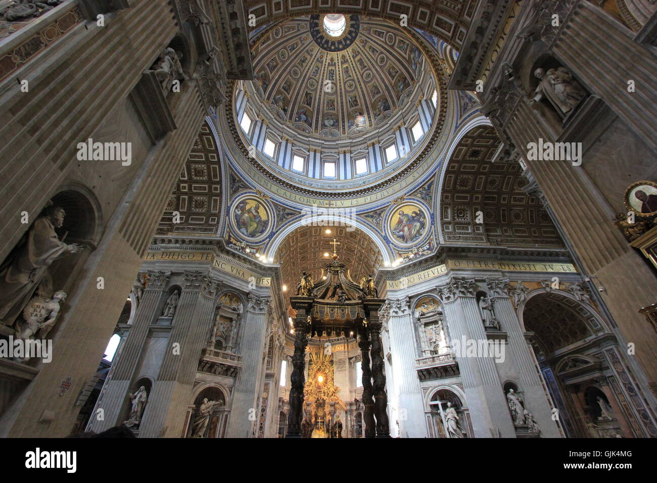 Saint Peter's Basilica, Vatican City, Rome, Italy Stock Photo - Alamy