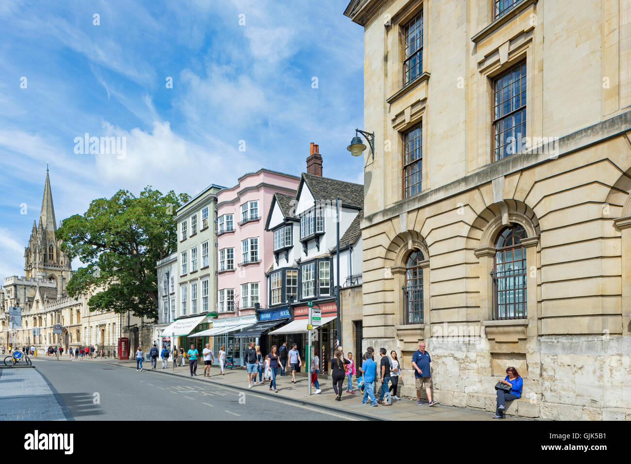 Oxford high street hi-res stock photography and images - Alamy