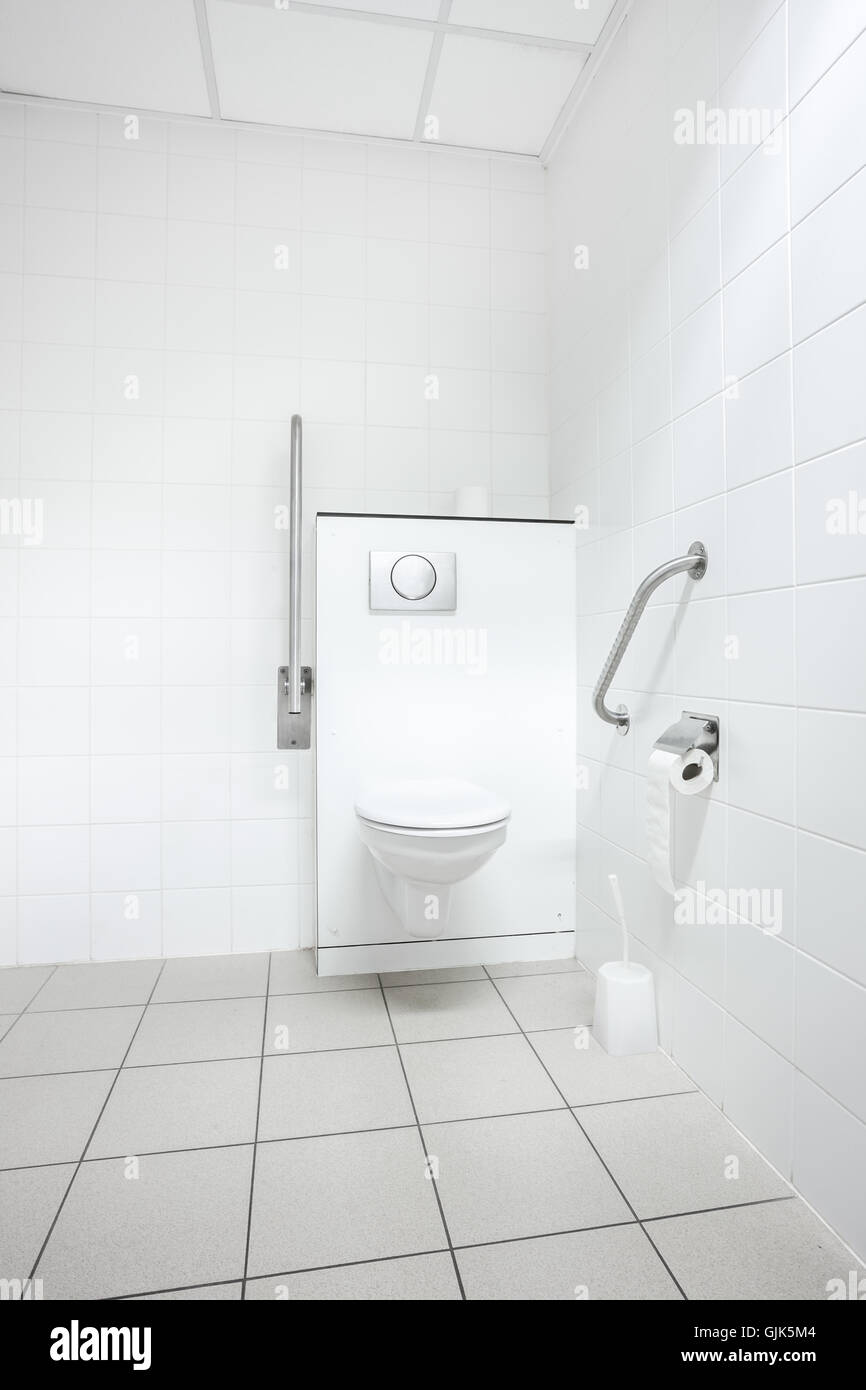 public disabled toilet in a large building Stock Photo - Alamy
