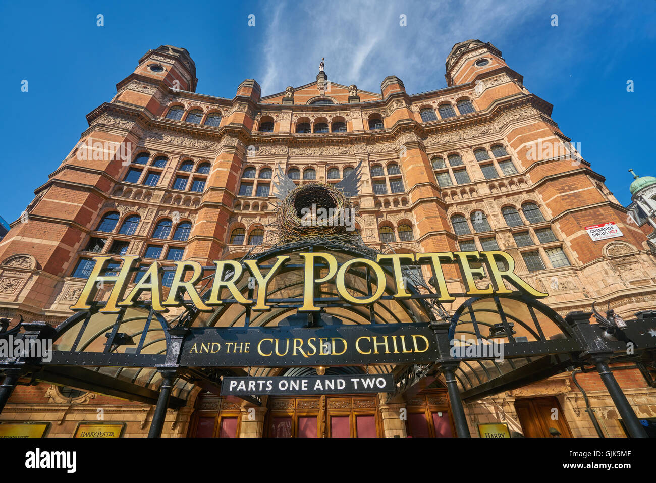 Harry Potter and the Cursed Child. Palace theatre Stock Photo - Alamy