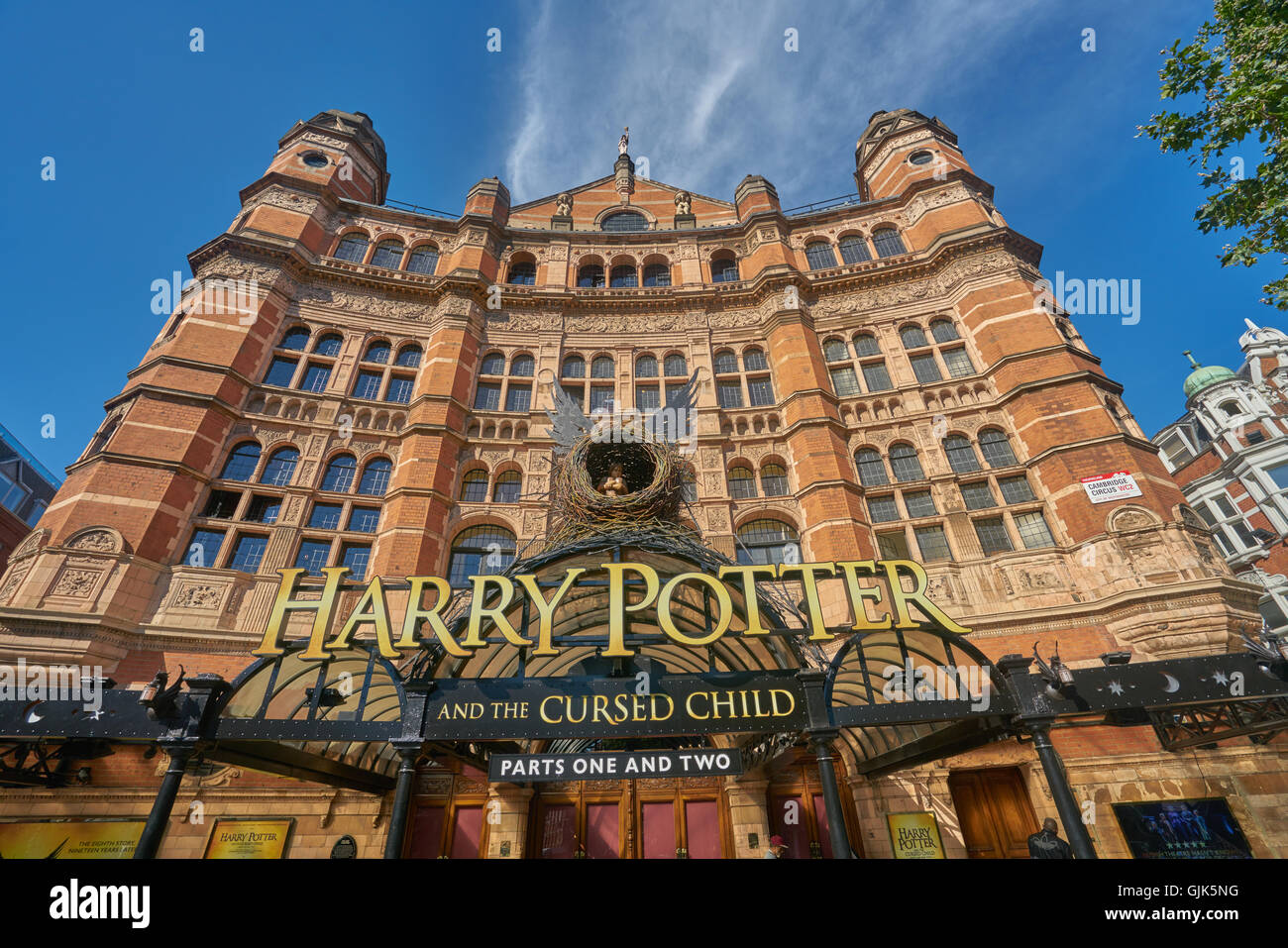 Harry Potter and the Cursed Child. Palace theatre Stock Photo - Alamy