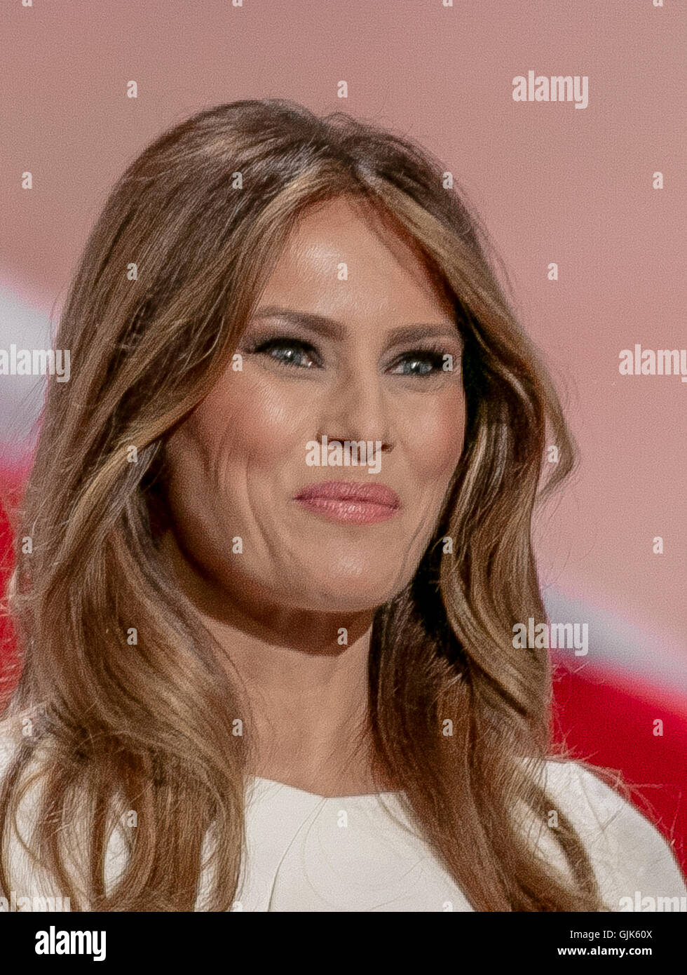 Cleveland, Ohio, USA, 18th July, 2016 Melania Trump addresses the ...