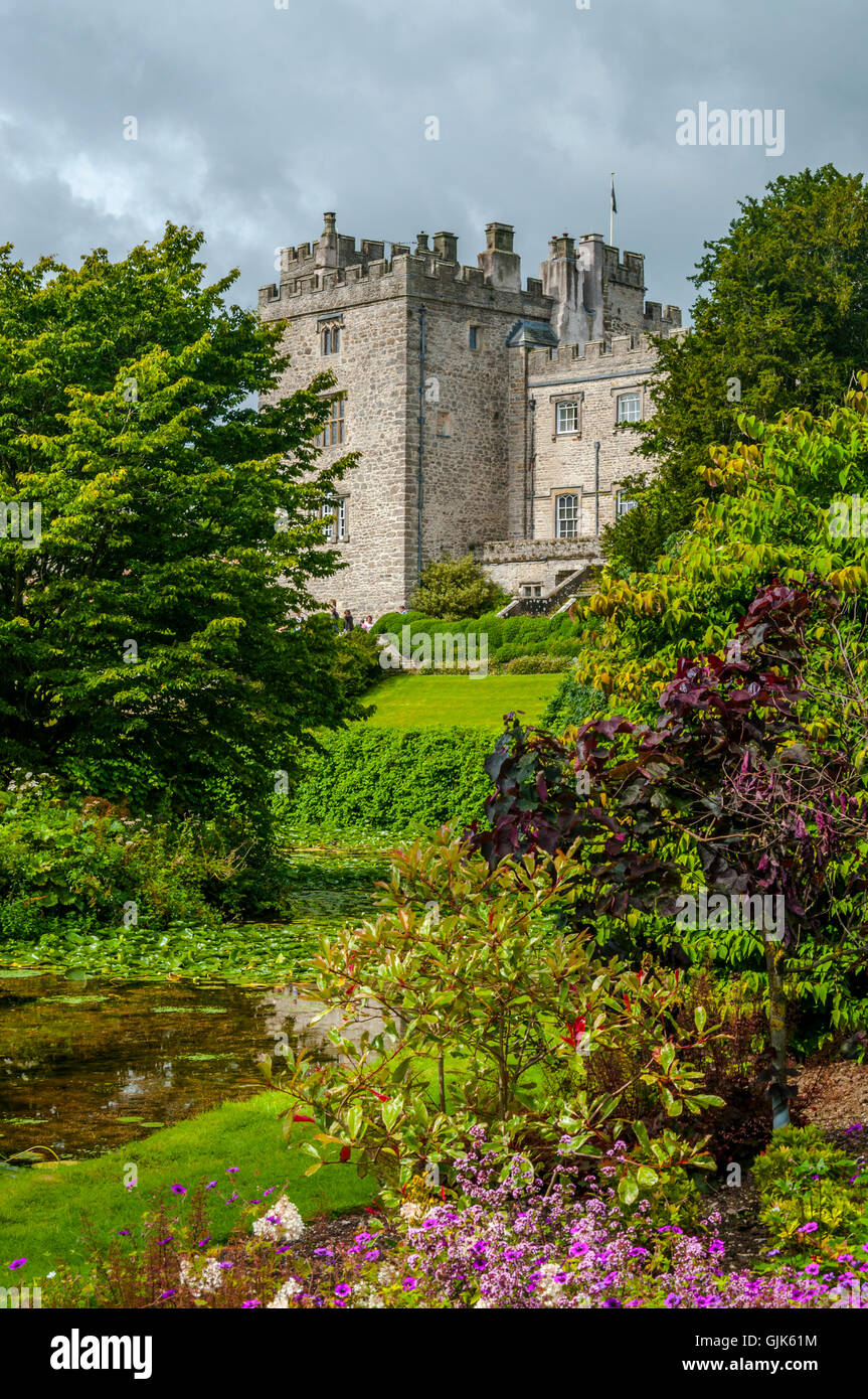 Sizergh beautiful medieval house, with rich gardens and estate Stock ...