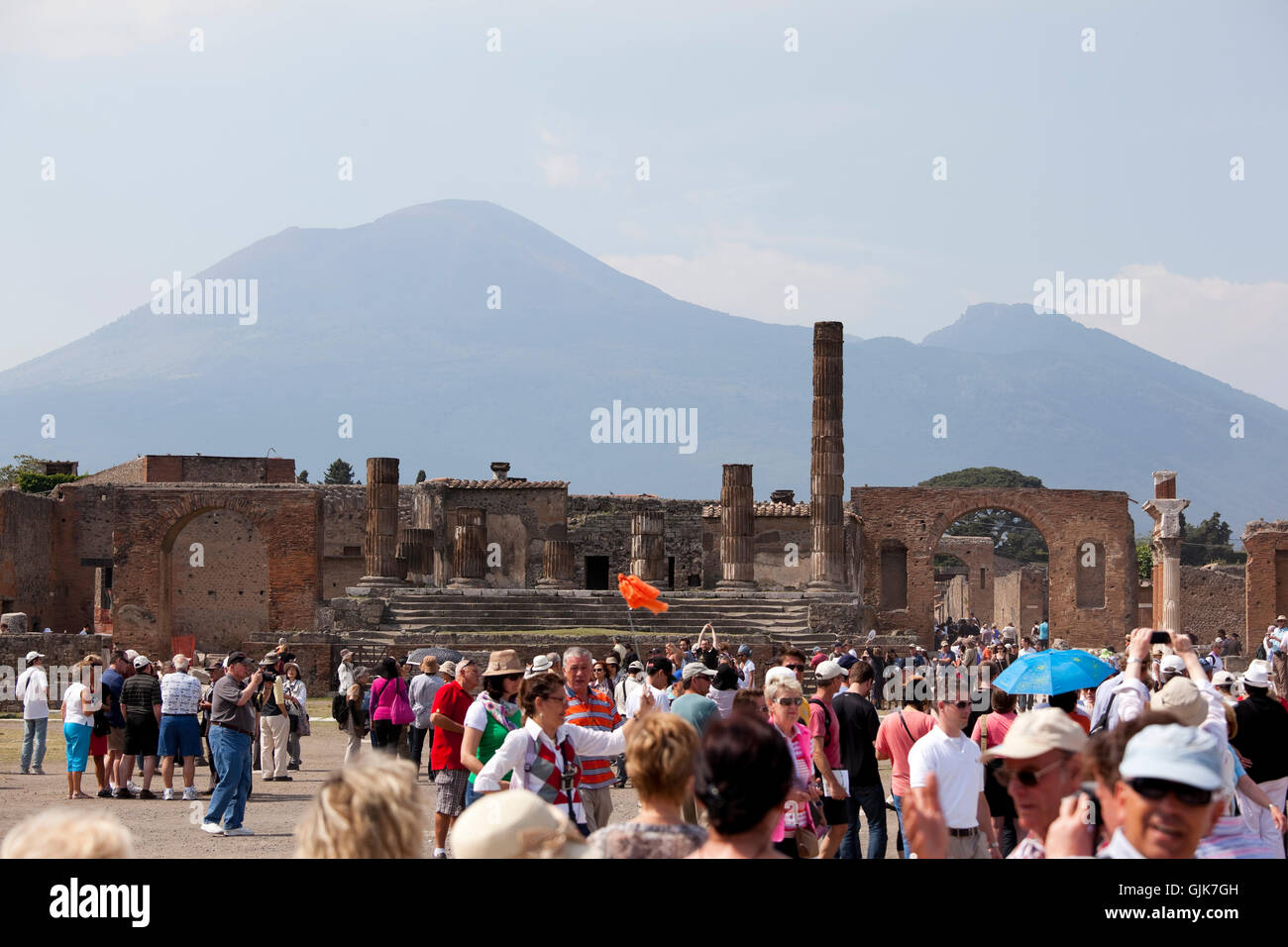 Italy Pompeii Vesuvius Stock Photo - Alamy