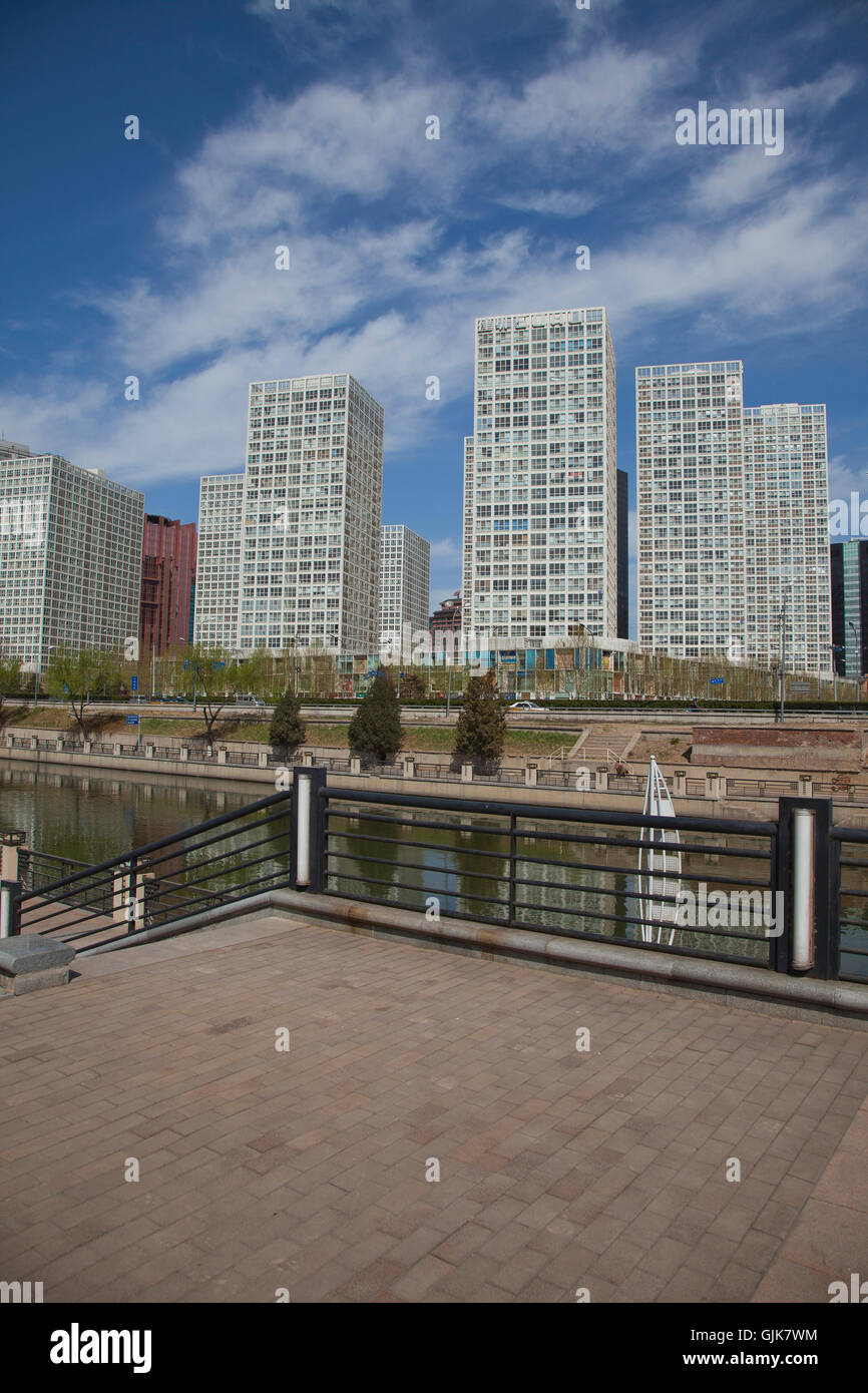 Chaoyang park buildings hi-res stock photography and images - Alamy