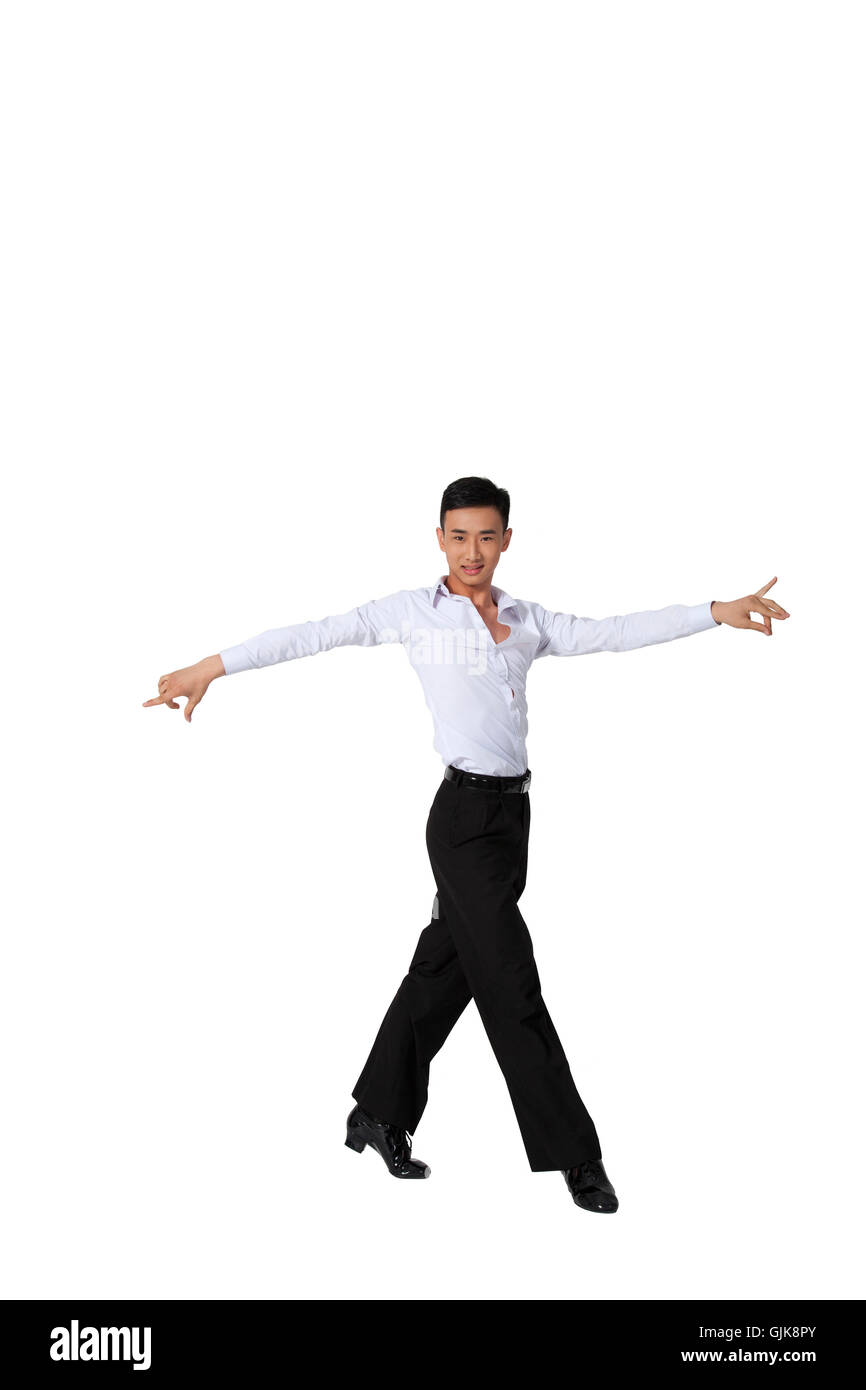 Ballroom dancing studio shot person Stock Photo - Alamy