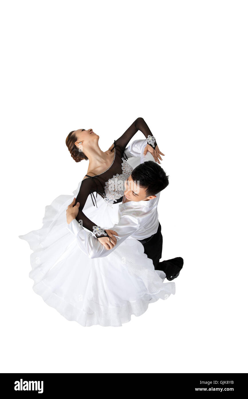 Ballroom dancing studio shot person Stock Photo - Alamy