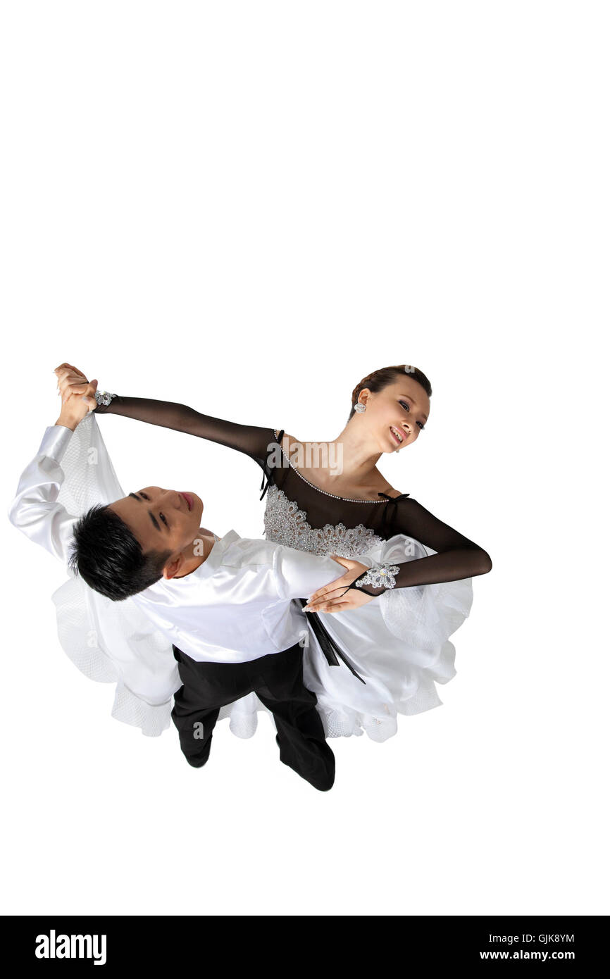 Ballroom dancing studio shot person Stock Photo - Alamy