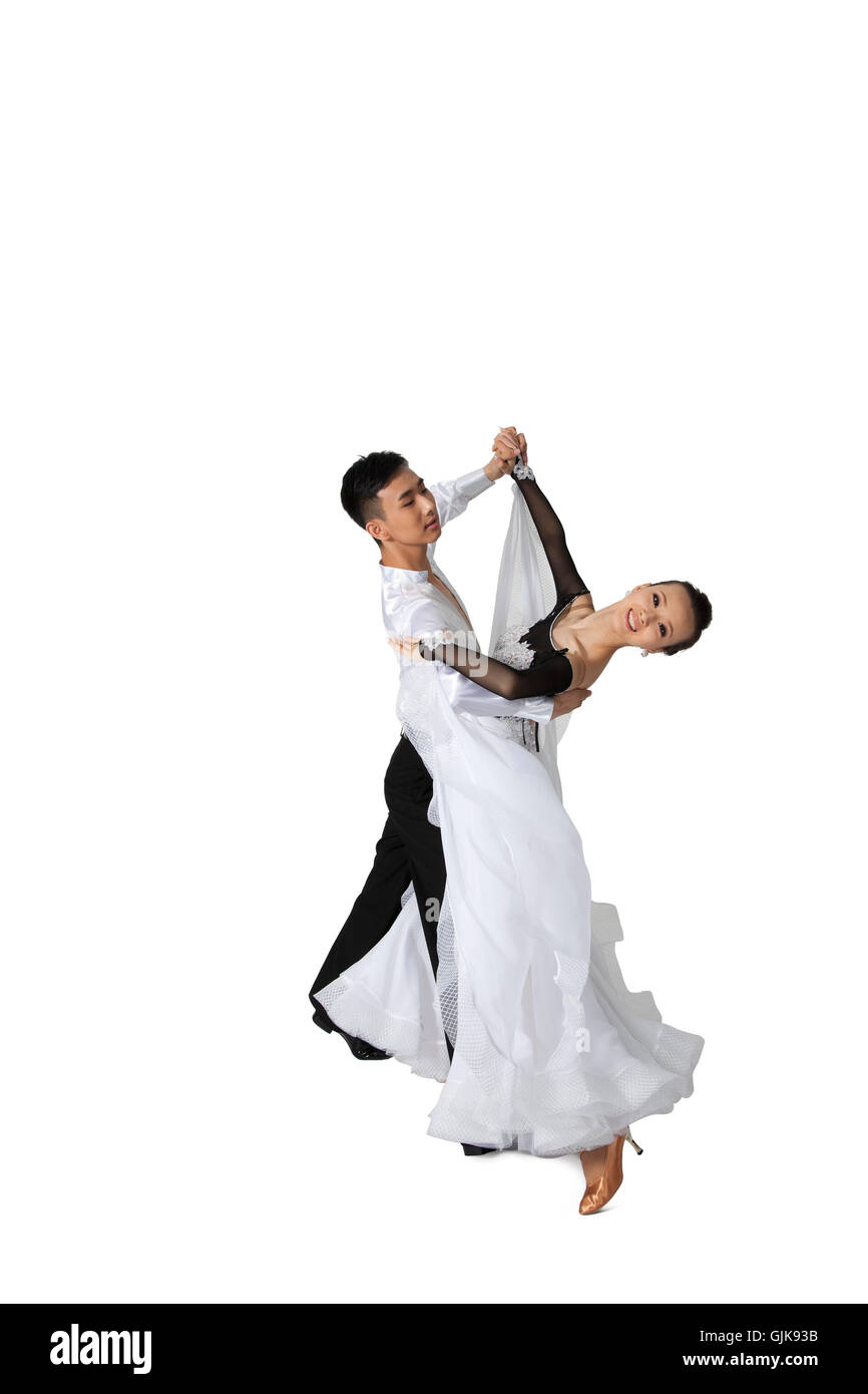 Ballroom dancing studio shot person Stock Photo - Alamy