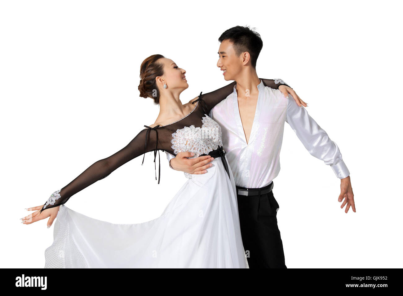 Rotate man dancing woman hi-res stock photography and images - Alamy