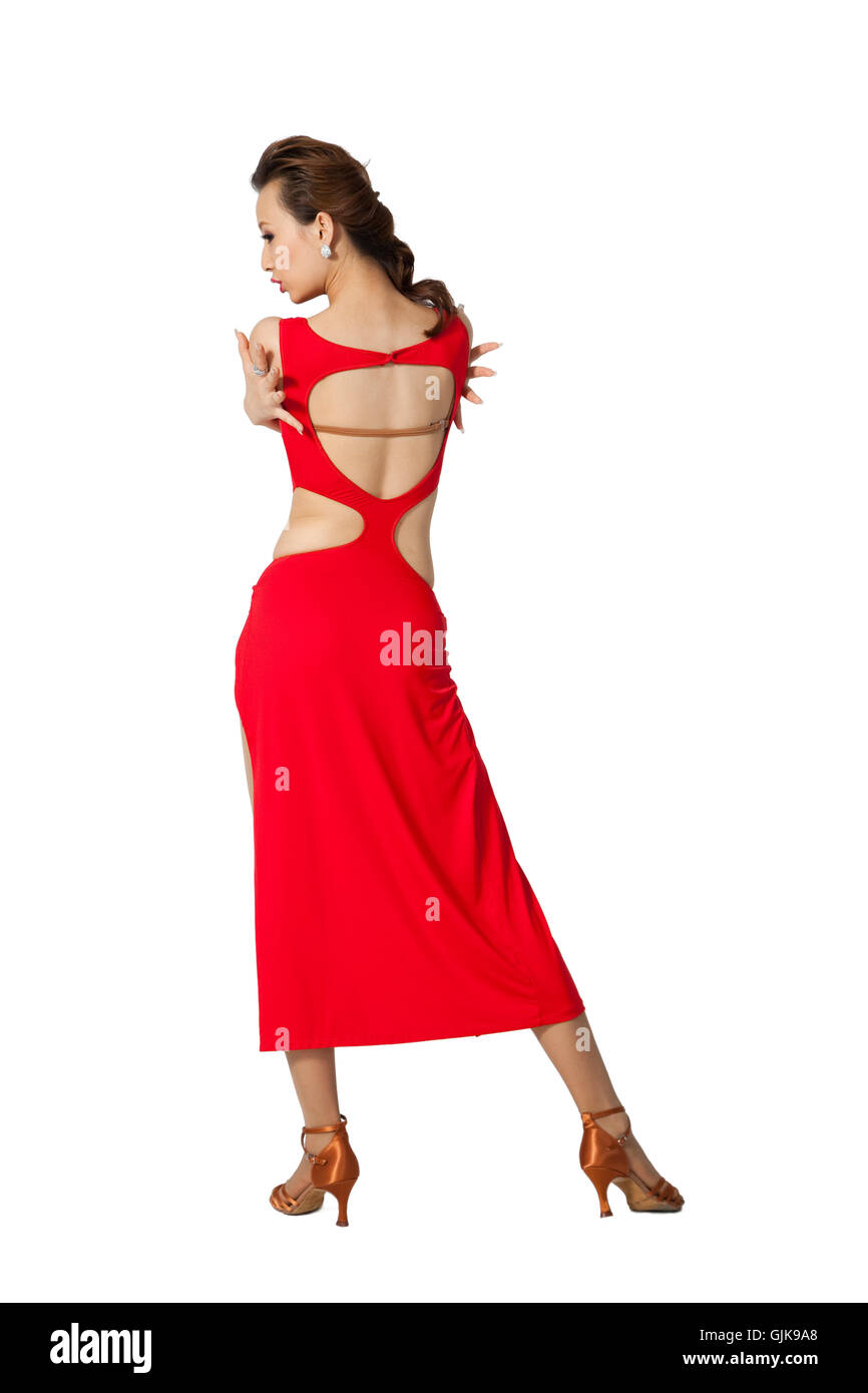 Tango dancers studio shot Stock Photo - Alamy