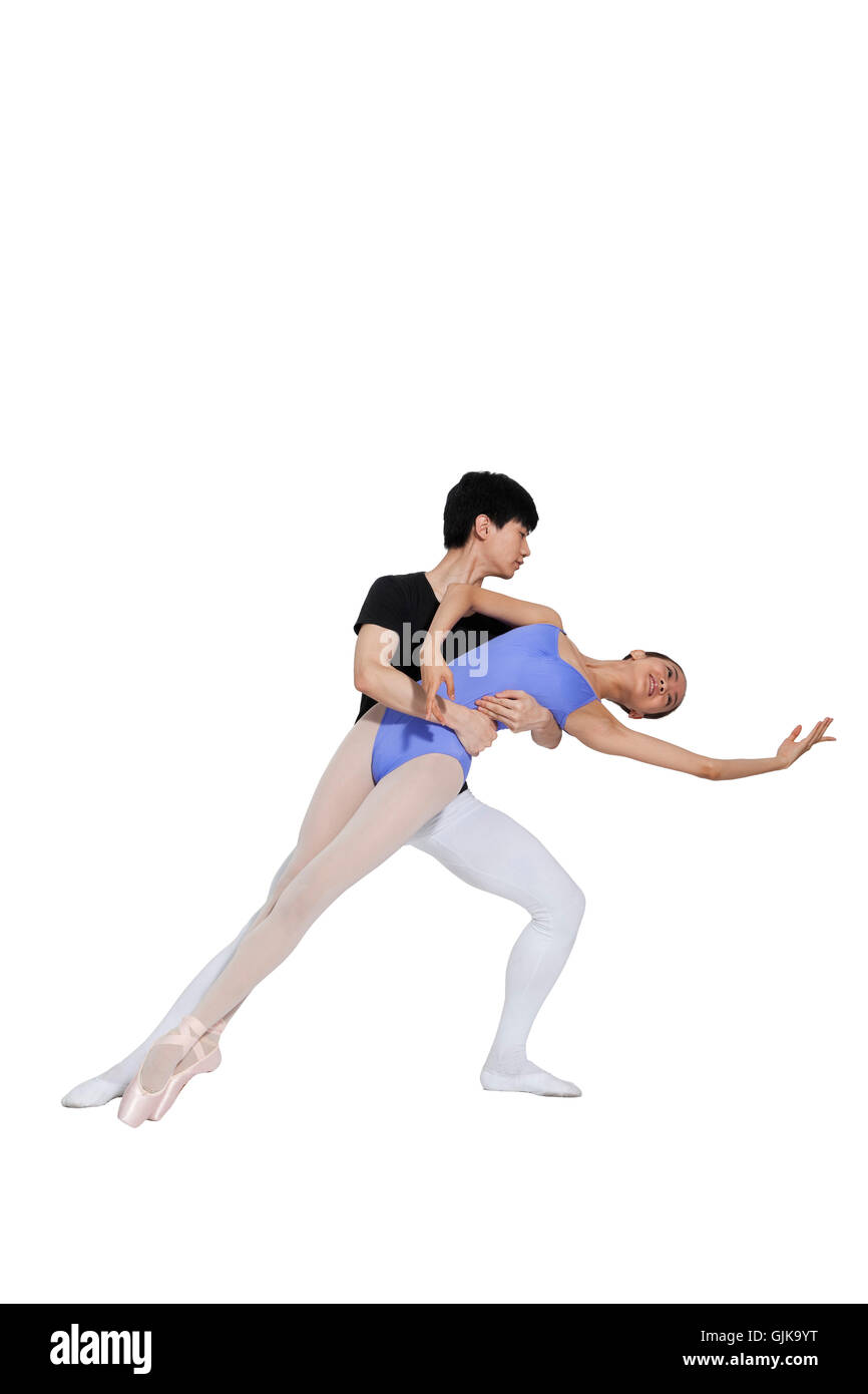 Double ballet studio shot Stock Photo - Alamy