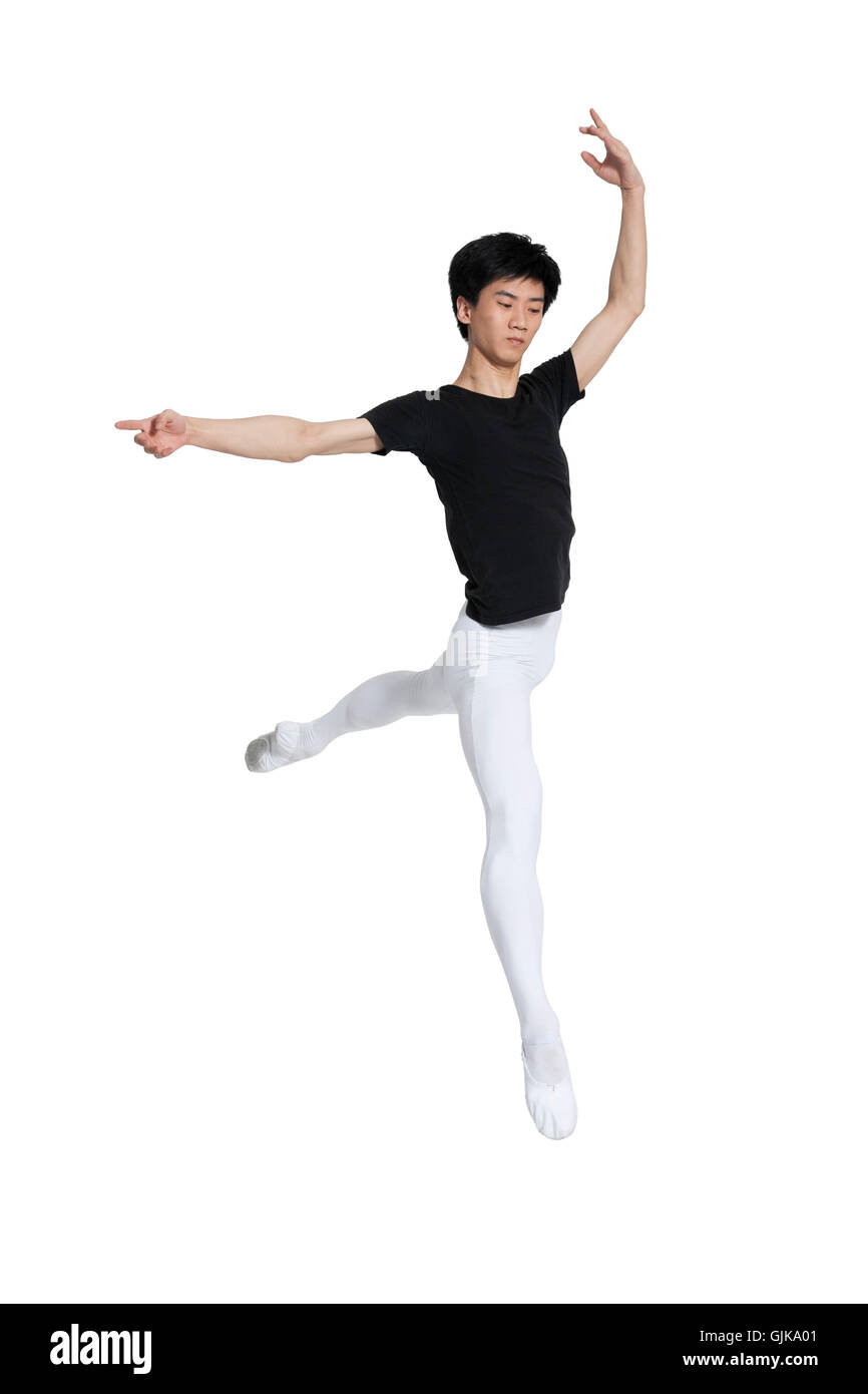 Studio shot ballet man Stock Photo - Alamy