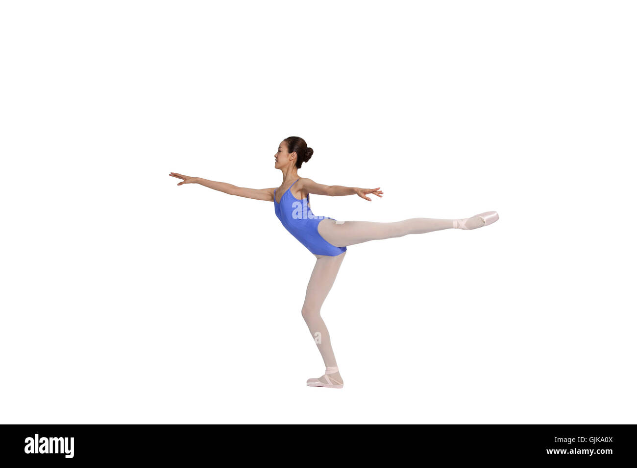 Ballet studio shot woman Stock Photo - Alamy