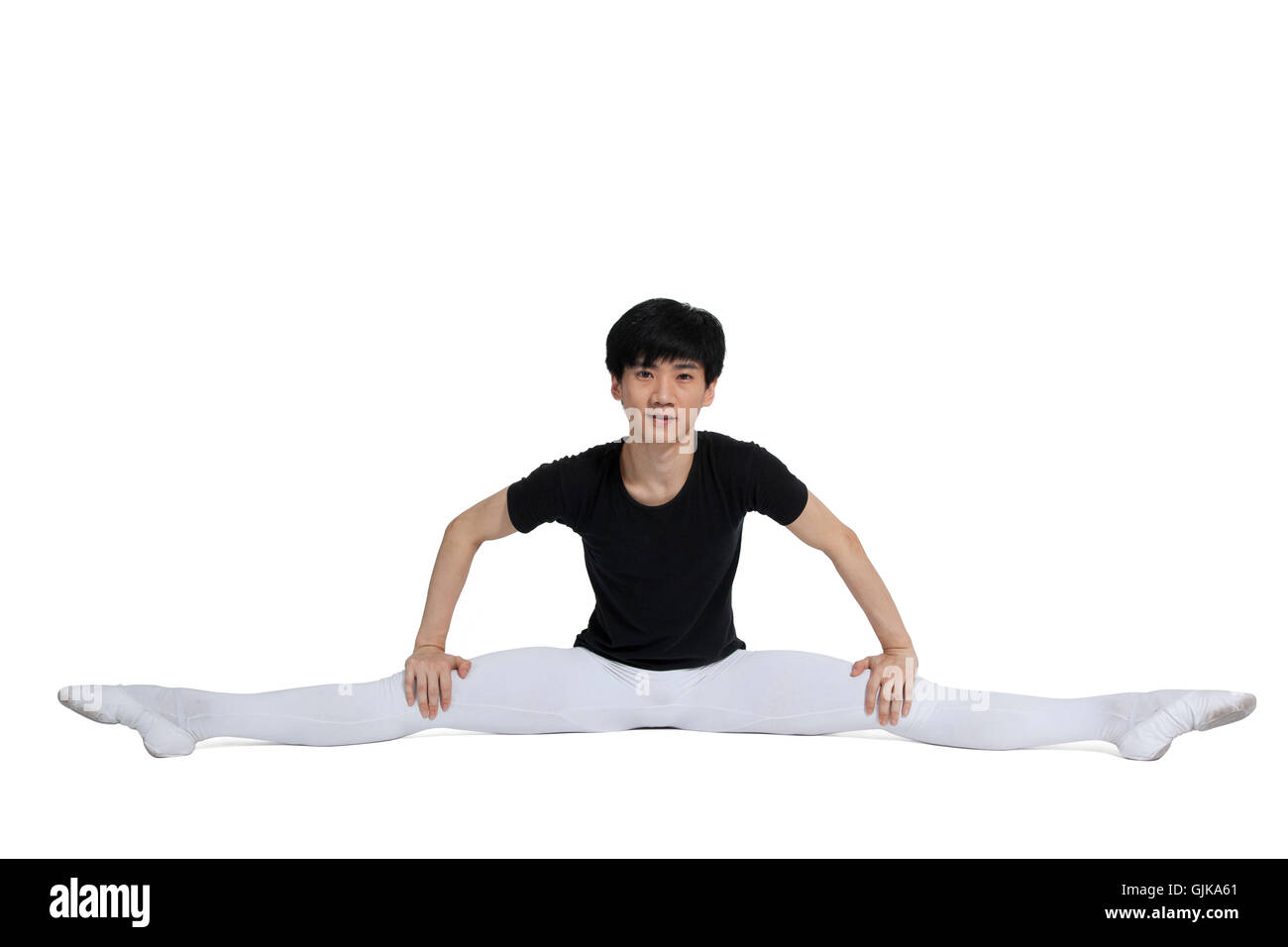 Studio shot ballet man Stock Photo - Alamy