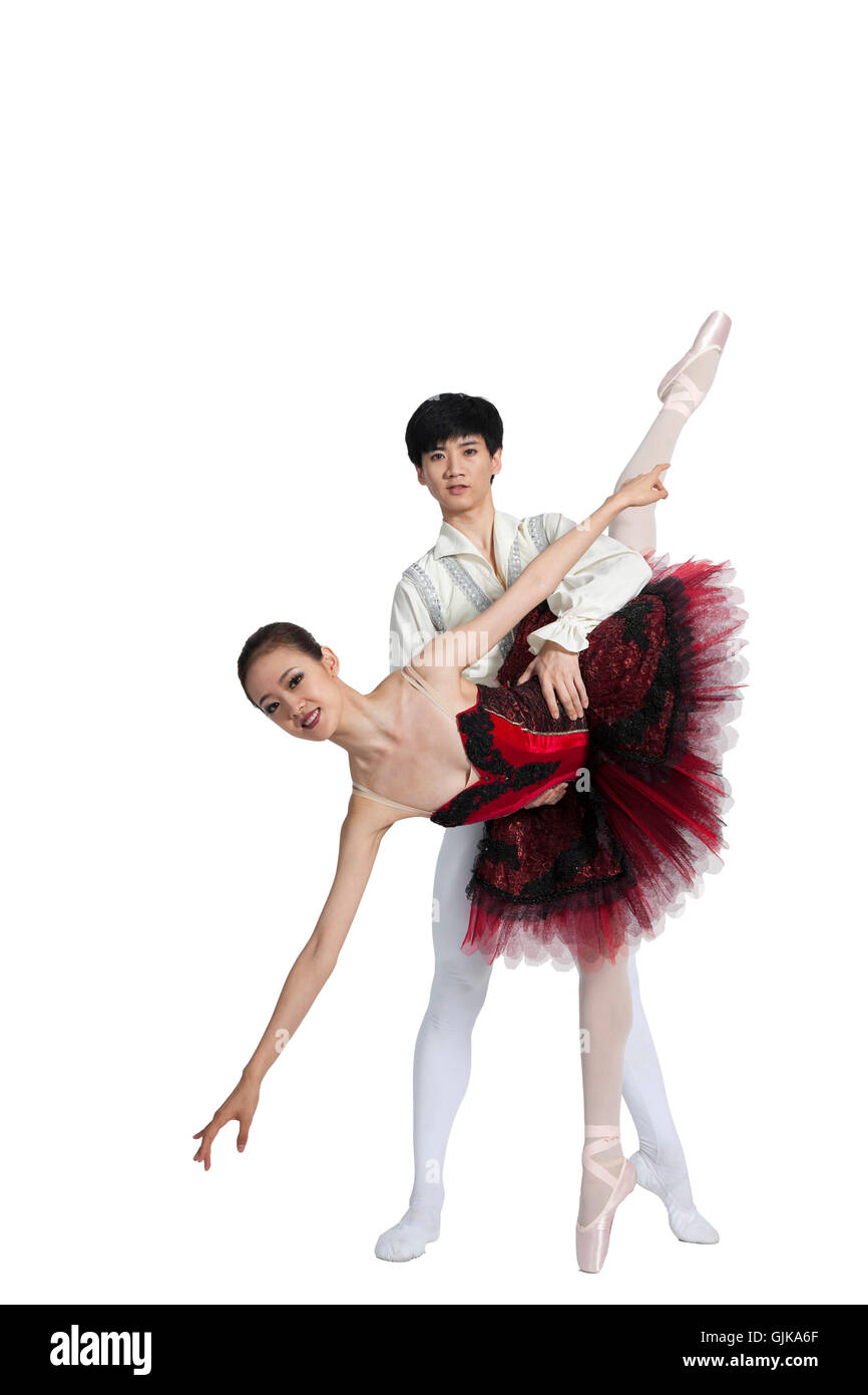 Double ballet studio shot Stock Photo - Alamy