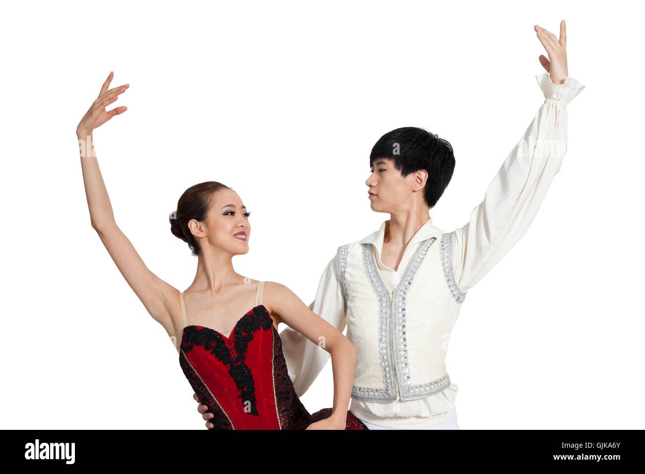 Double ballet studio shot Stock Photo - Alamy