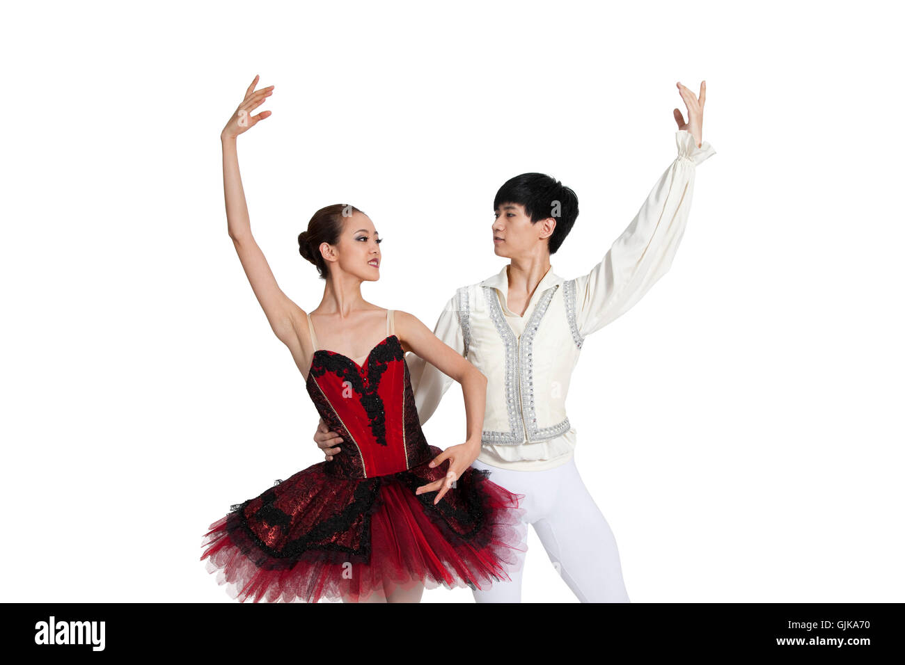 Double ballet studio shot Stock Photo - Alamy