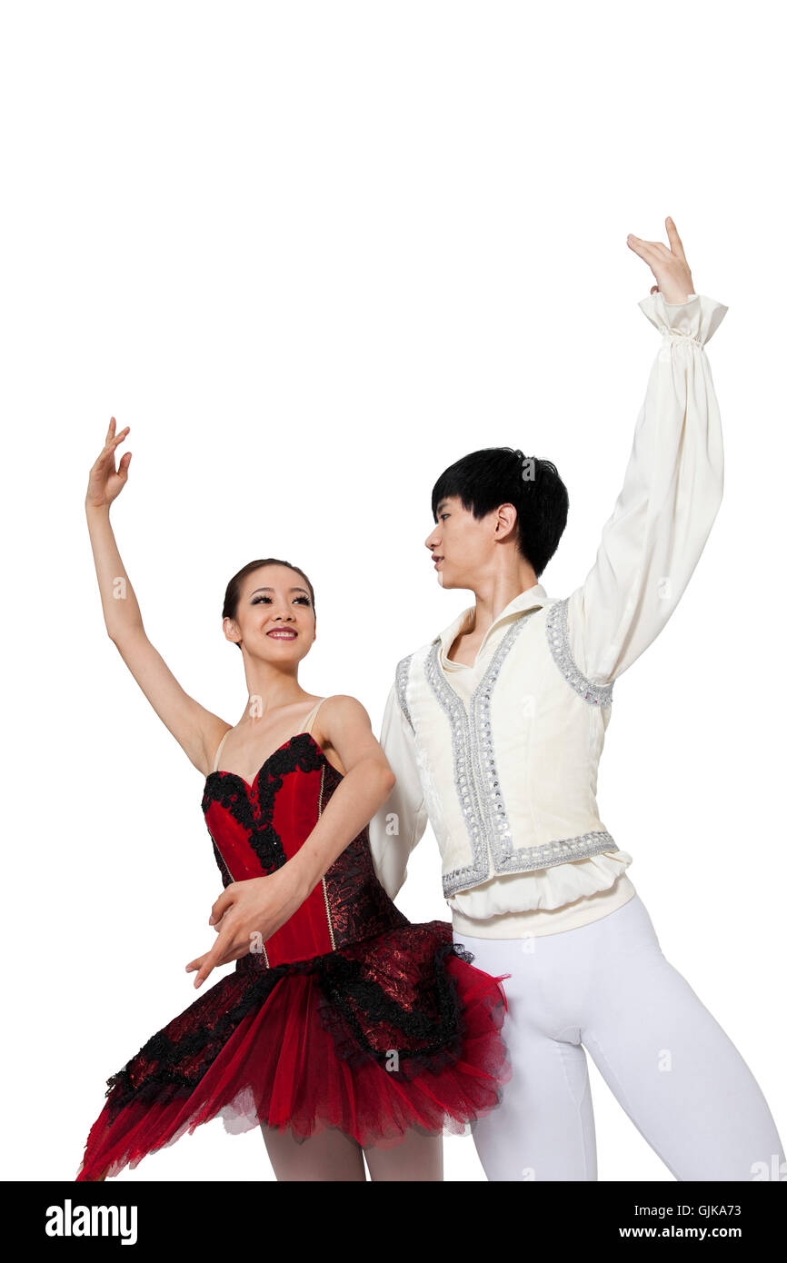 Double ballet studio shot hi-res stock photography and images - Alamy