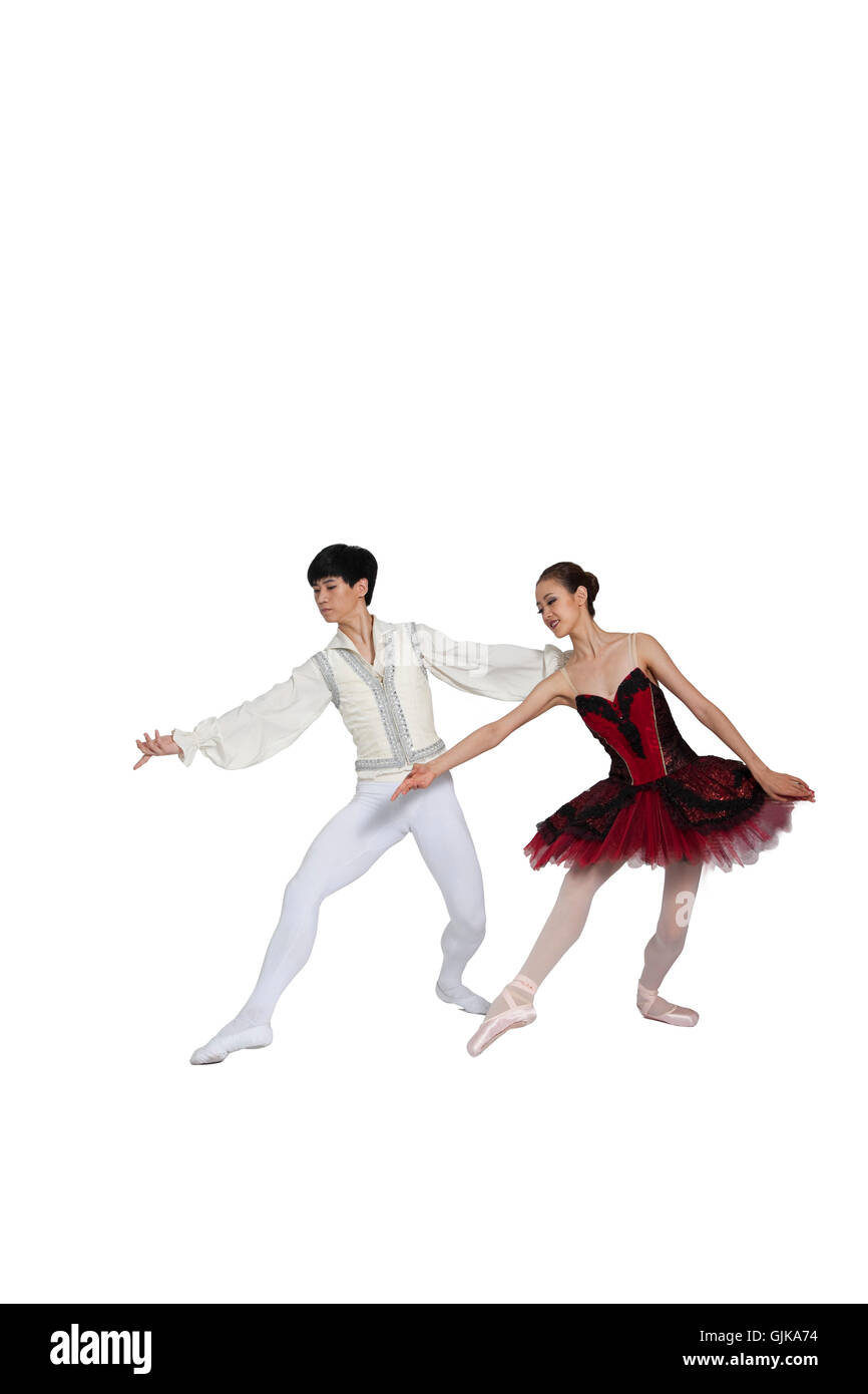 Double ballet studio shot hi-res stock photography and images - Alamy