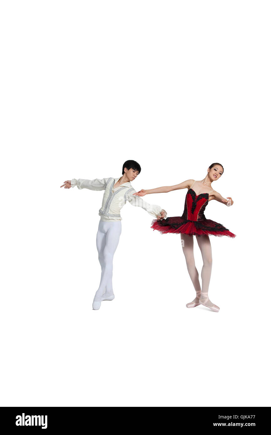 Double ballet studio shot hi-res stock photography and images - Alamy