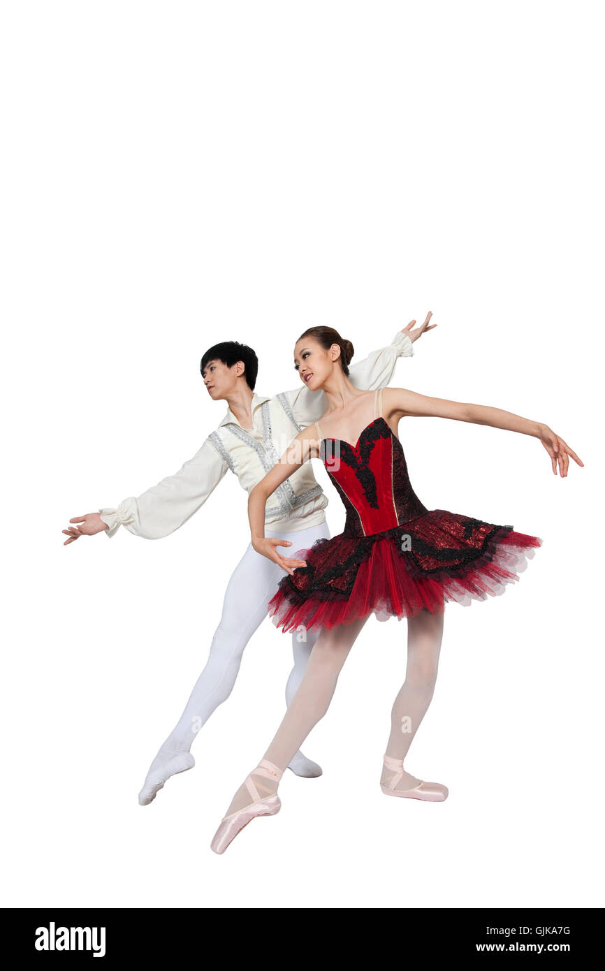 Double ballet studio shot Stock Photo - Alamy