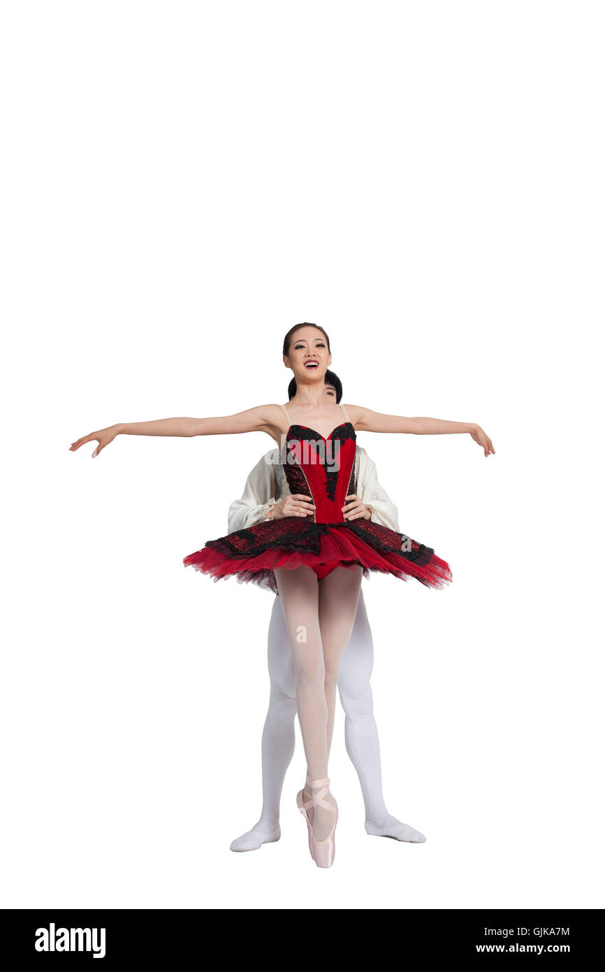 Double ballet studio shot Stock Photo - Alamy