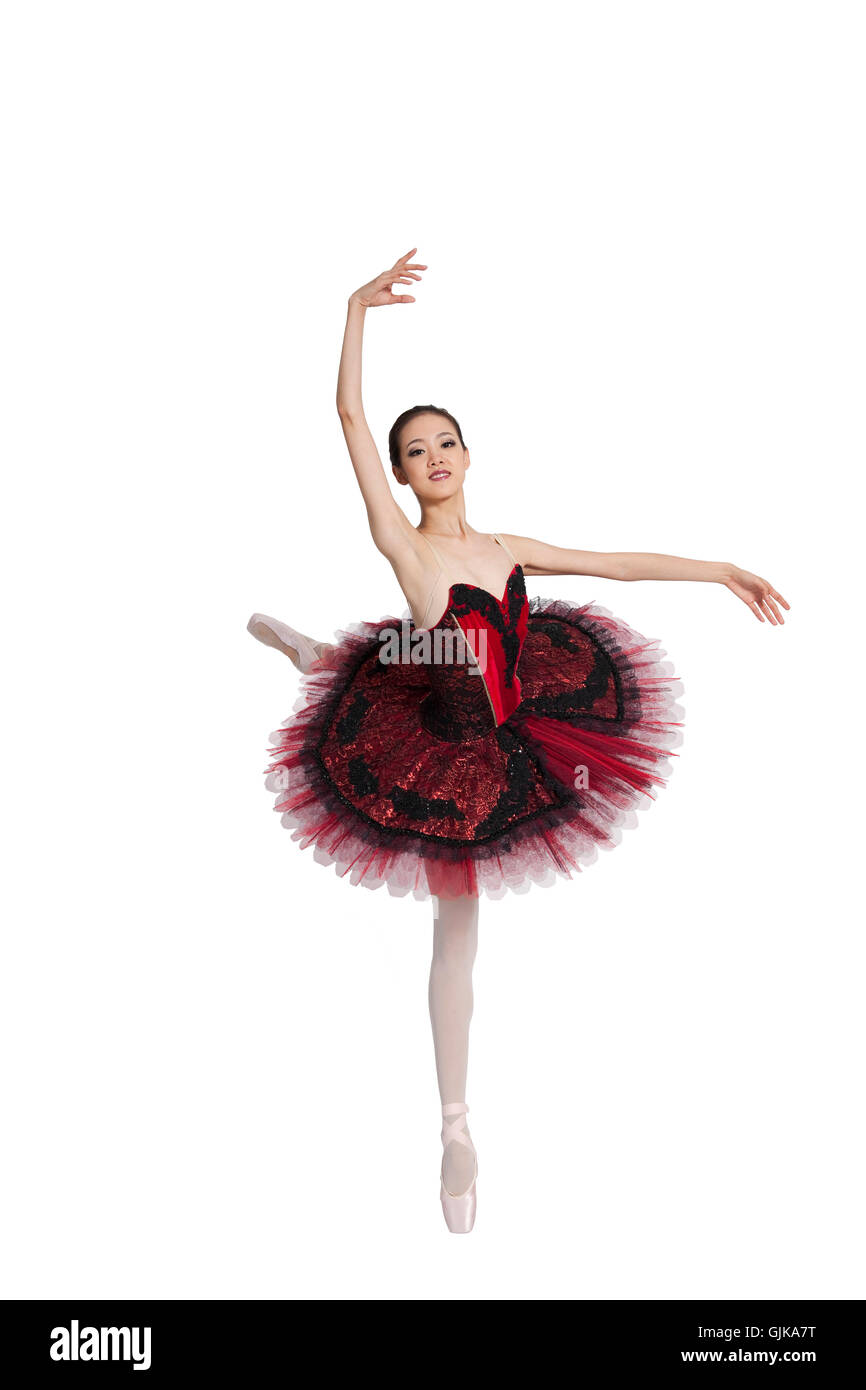 Ballet studio shot woman Stock Photo - Alamy