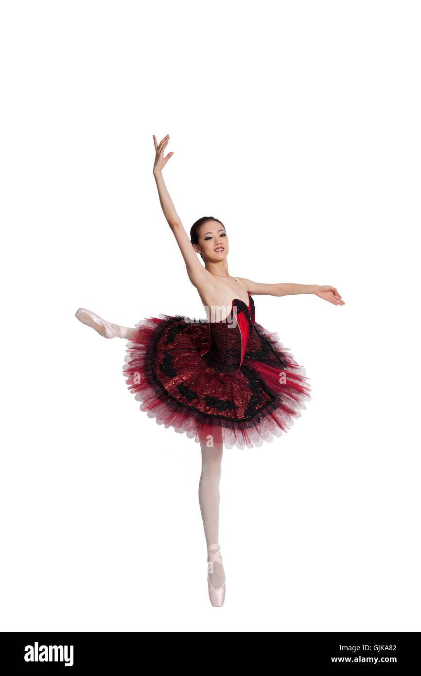 Ballet studio shot woman Stock Photo - Alamy