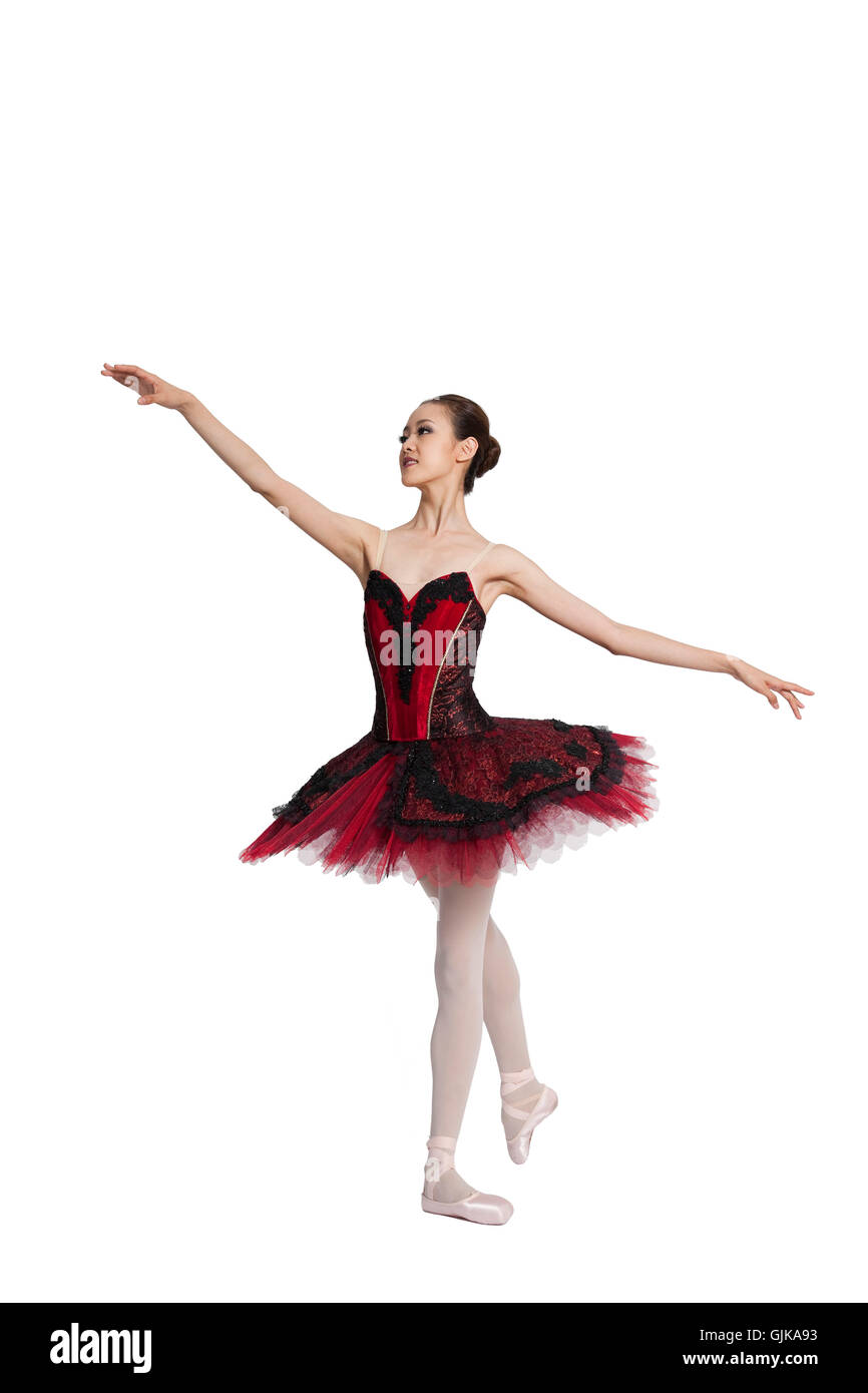 Ballet studio shot woman Stock Photo - Alamy