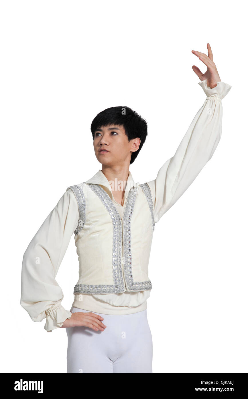 Studio shot ballet man Stock Photo - Alamy