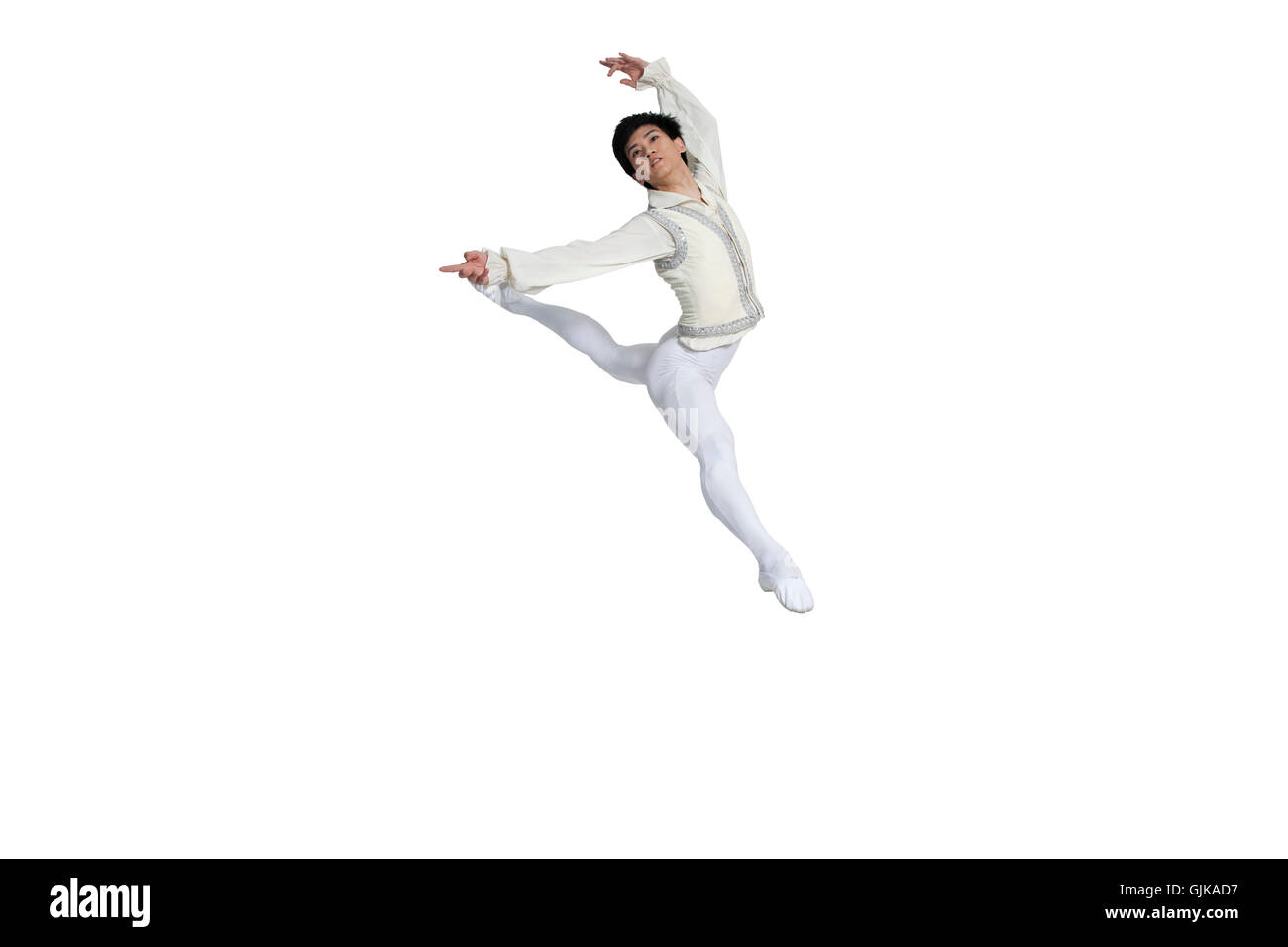 Studio shot ballet man Stock Photo - Alamy