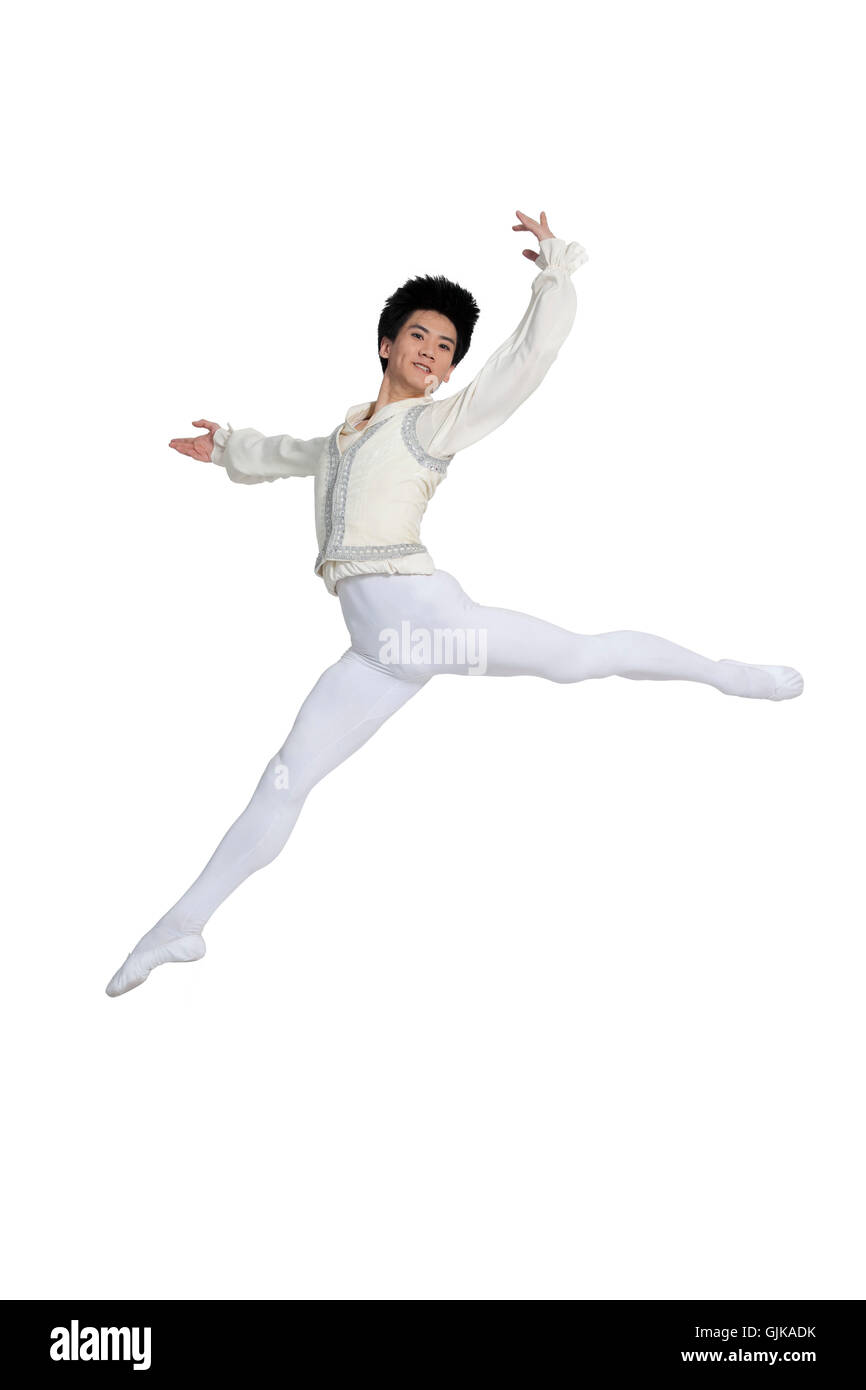 Studio shot ballet man Stock Photo - Alamy
