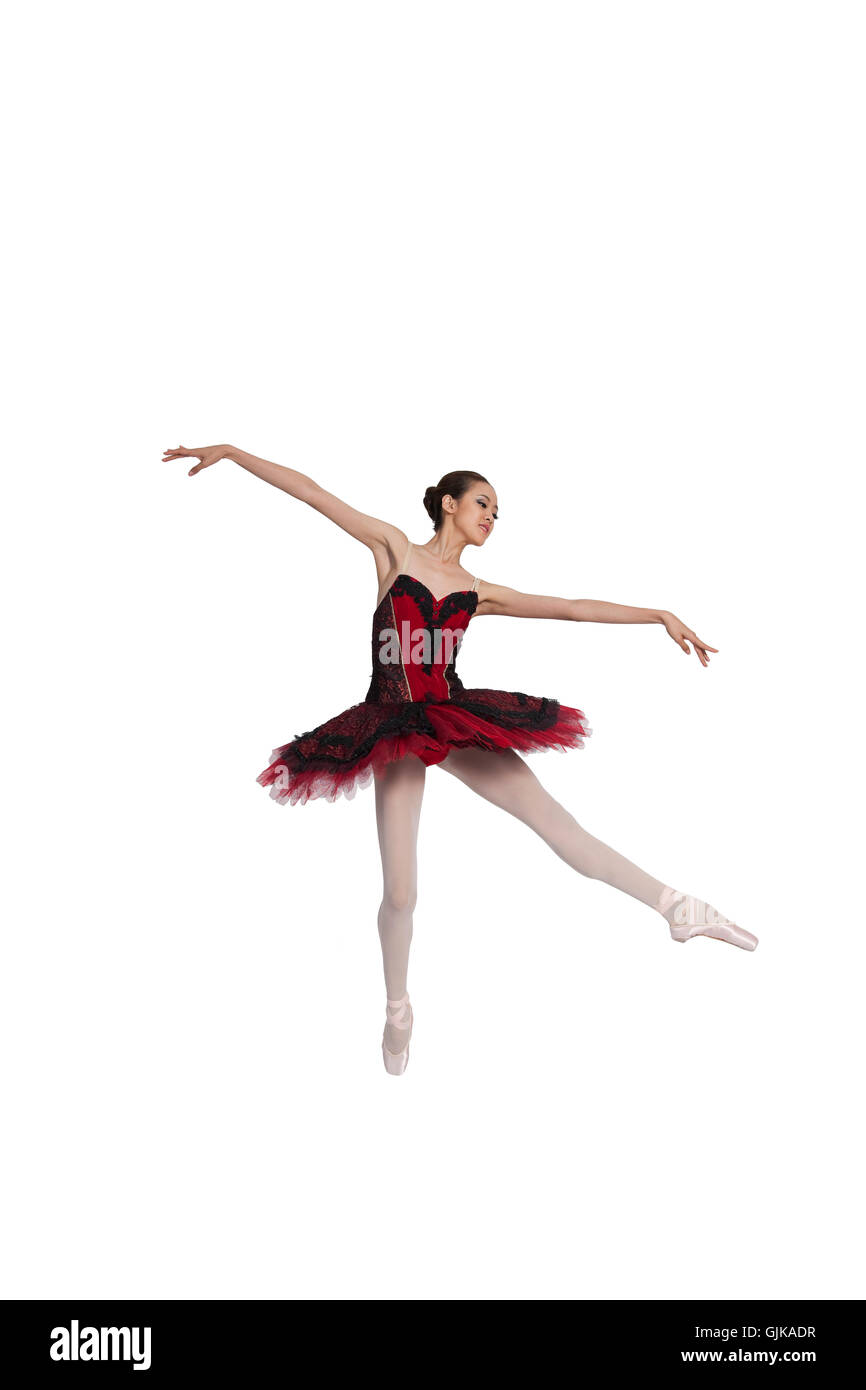 Ballet studio shot woman Stock Photo - Alamy