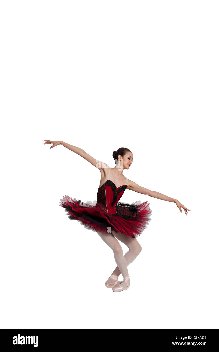 Ballet studio shot woman Stock Photo - Alamy