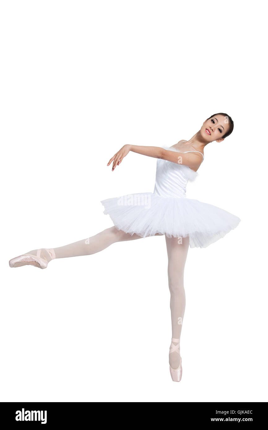 Ballet studio shot woman Stock Photo - Alamy