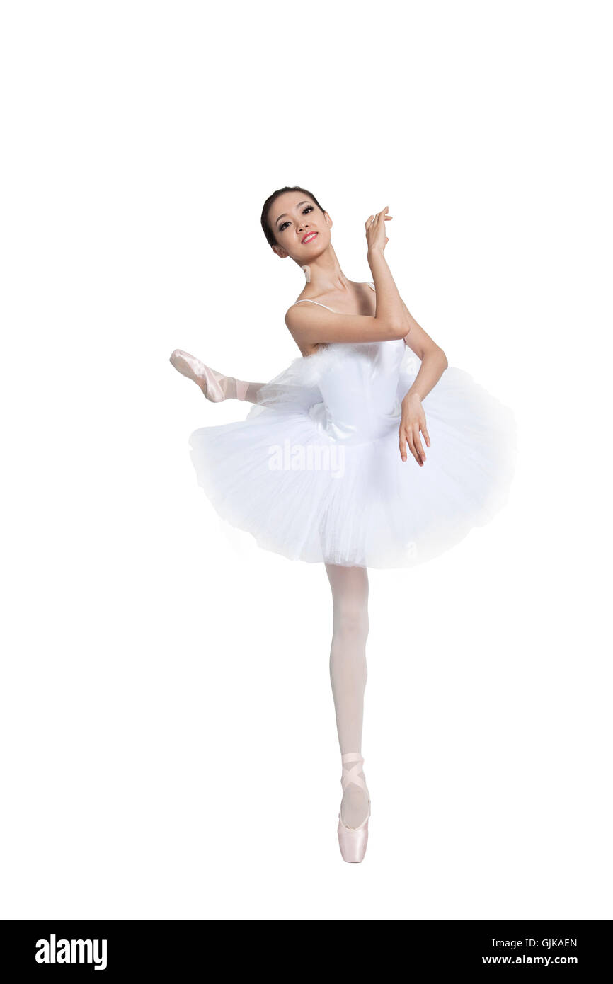 Ballet studio shot woman Stock Photo - Alamy