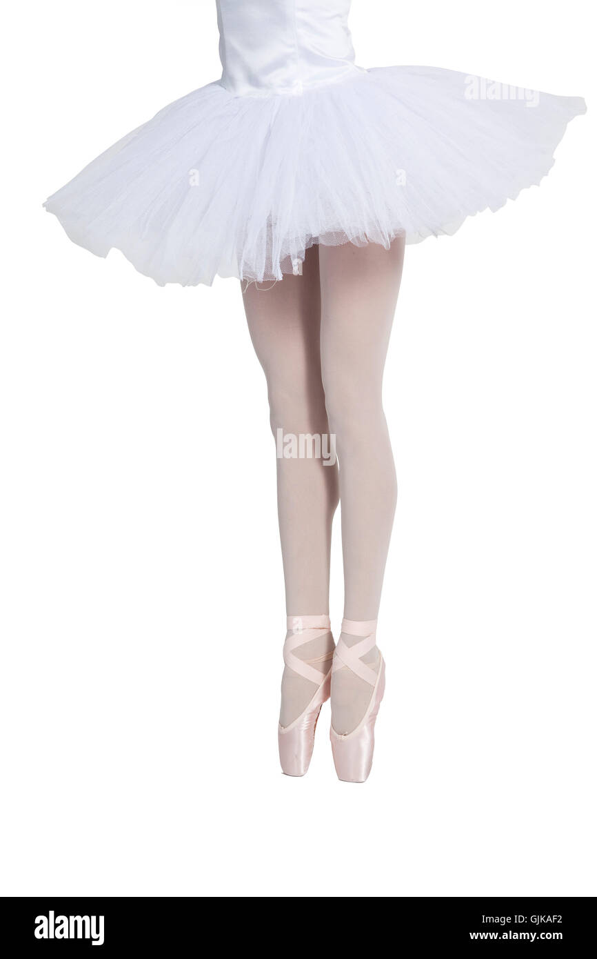 Ballet studio shot of a woman's legs and feet Stock Photo - Alamy
