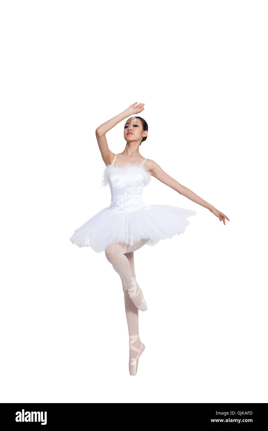 Ballet studio shot woman Stock Photo - Alamy