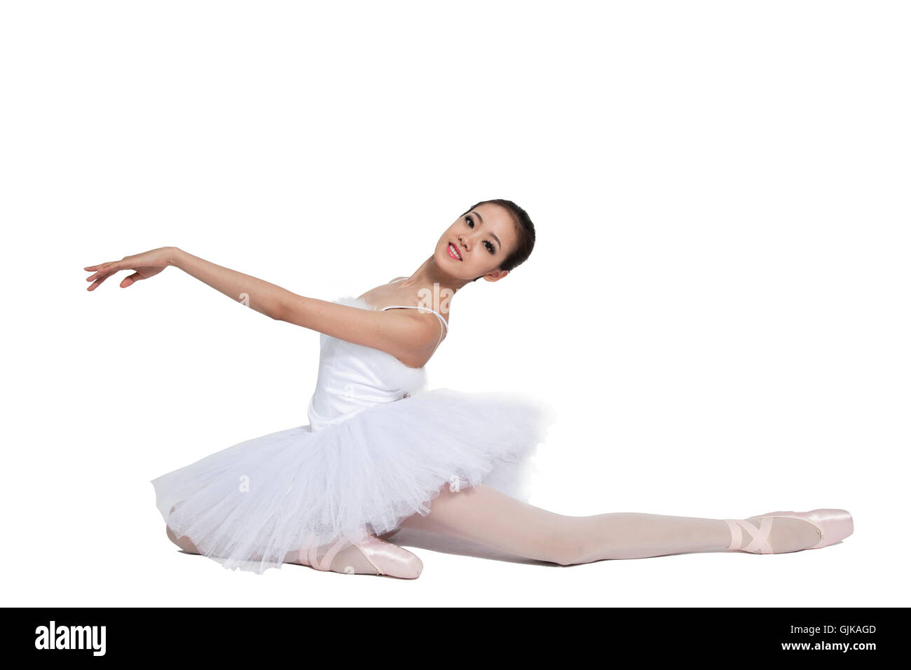 Ballet studio shot woman Stock Photo - Alamy