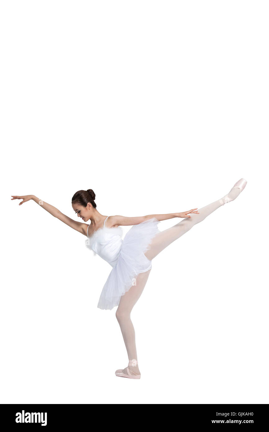 Ballet studio shot woman Stock Photo - Alamy