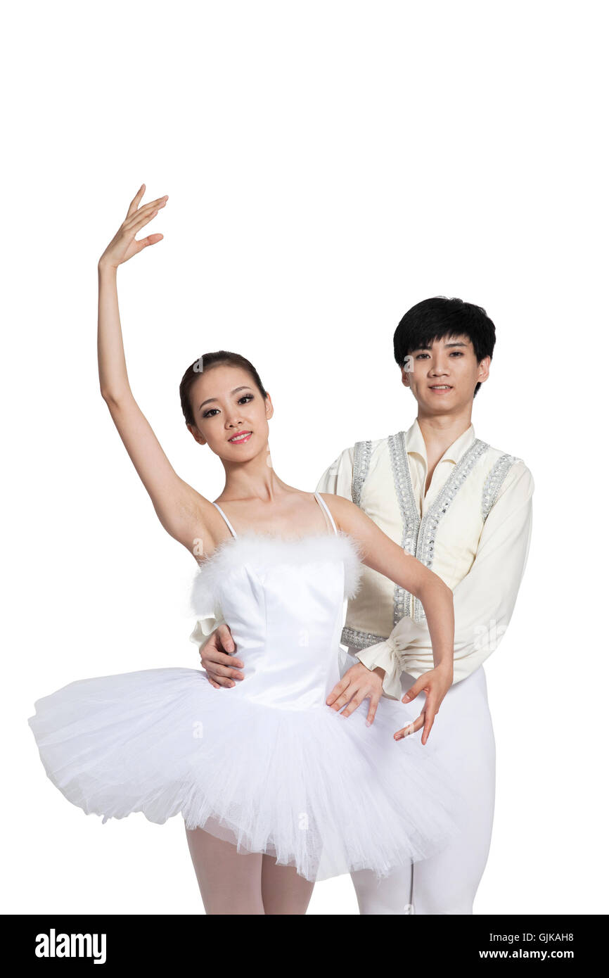 Double ballet studio shot hi-res stock photography and images - Alamy