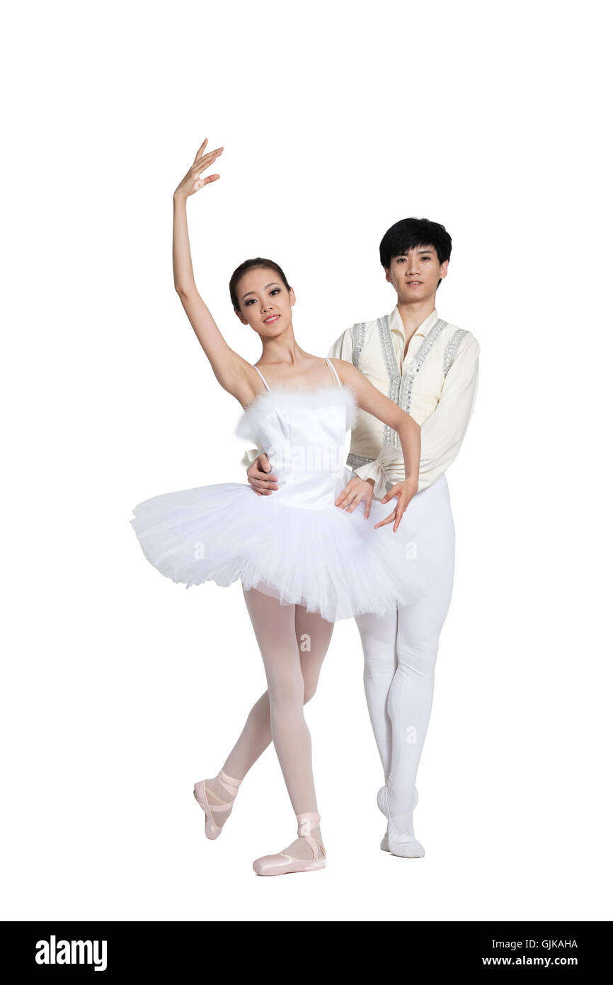 Double ballet studio shot hi-res stock photography and images - Alamy